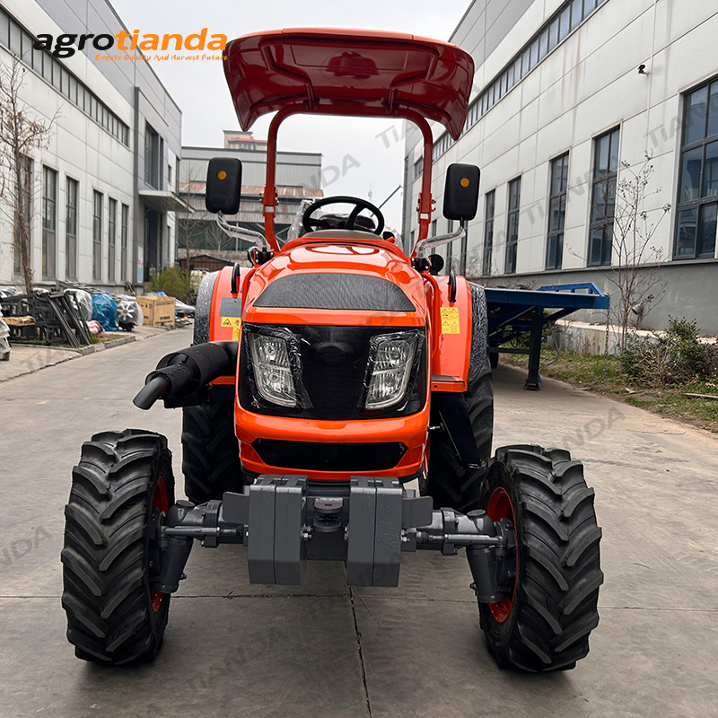 4WD 50HP Tractor Small Four Wheel Farm Garden Tractor – agro-tianda