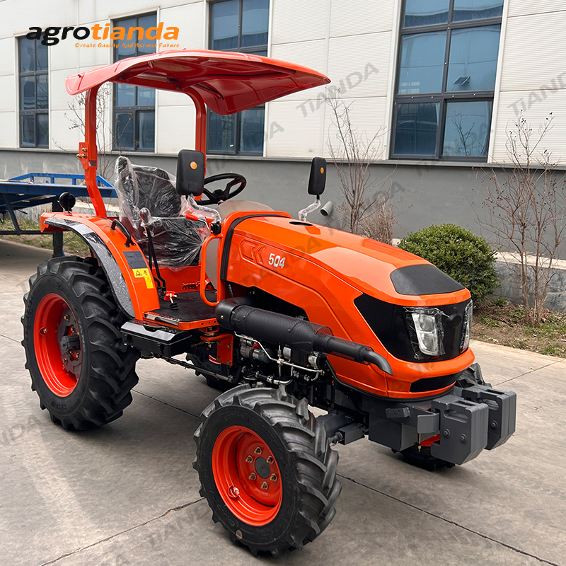 4WD 50HP Tractor Small Four Wheel Farm Garden Tractor – agro-tianda